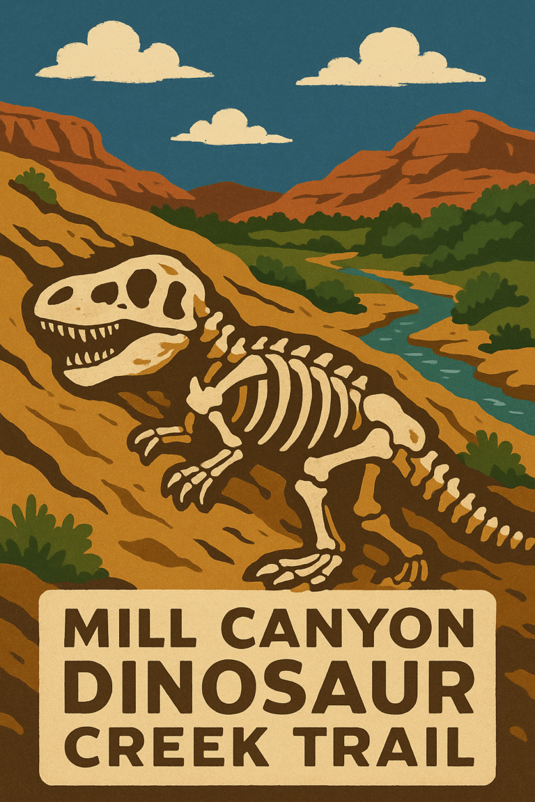 Mill Canyon Dinosaur Track Site - Best Hikes, Trailhead Directions, and ...