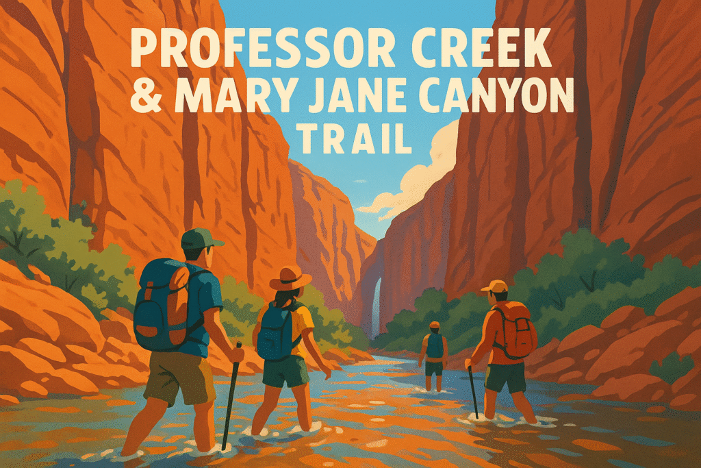Professor Creek and Mary Jane Canyon - Hiking Moab — Your Guide to the ...